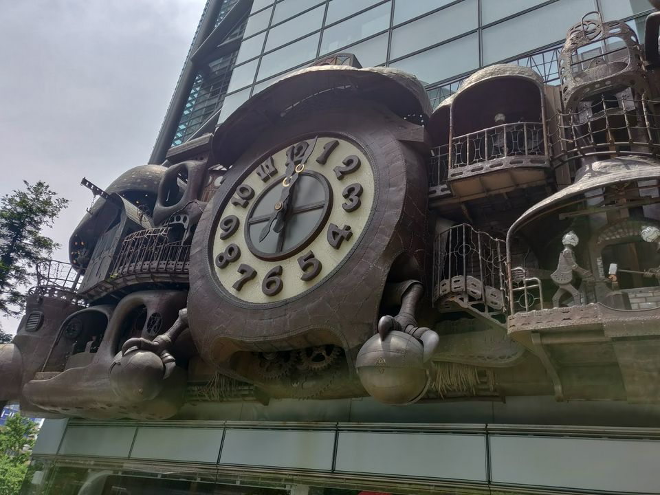 The Ghibli Clock In Shiodome – Enjoy Hayao Miazaki’s Art For Free ...
