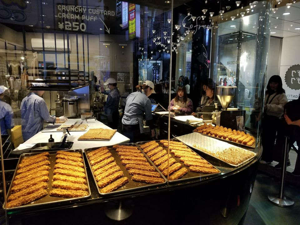 CROQUANT CHOU ZAKUZAKU - Freshly Baked Crunchy Cream Puff Sticks ...